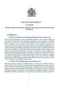 Monitoring trends in public spending: The case of Malawi | ReSAKSS
